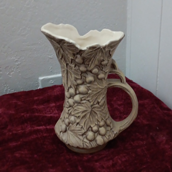 Mccoy | Accents | Vintage Mccoy Grape Leave Pattern Pitcher | Poshmark